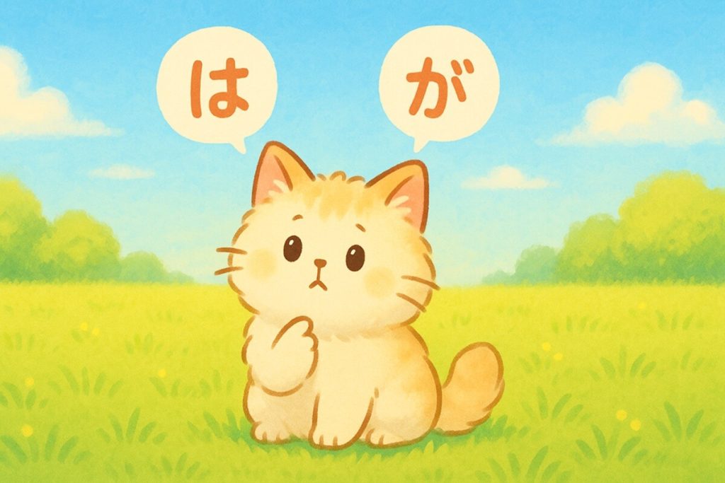 How to Use は and が in Japanese - Bunpo blog